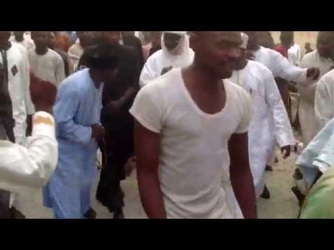 Sardaunan kano da wazirin kano a wajen janazar sarki. Ismail Lamido