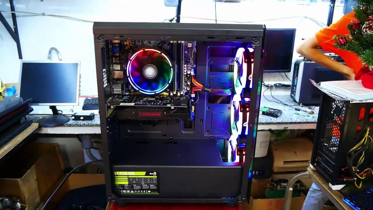 Case Foxconn H67, Chip i5-3470, Ram 8GB, Vga Biostar 1050 2G D5 chiến ...