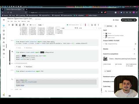 Python ile Makine Öğrenmesi | 19 PCA   Principle Component Analysis