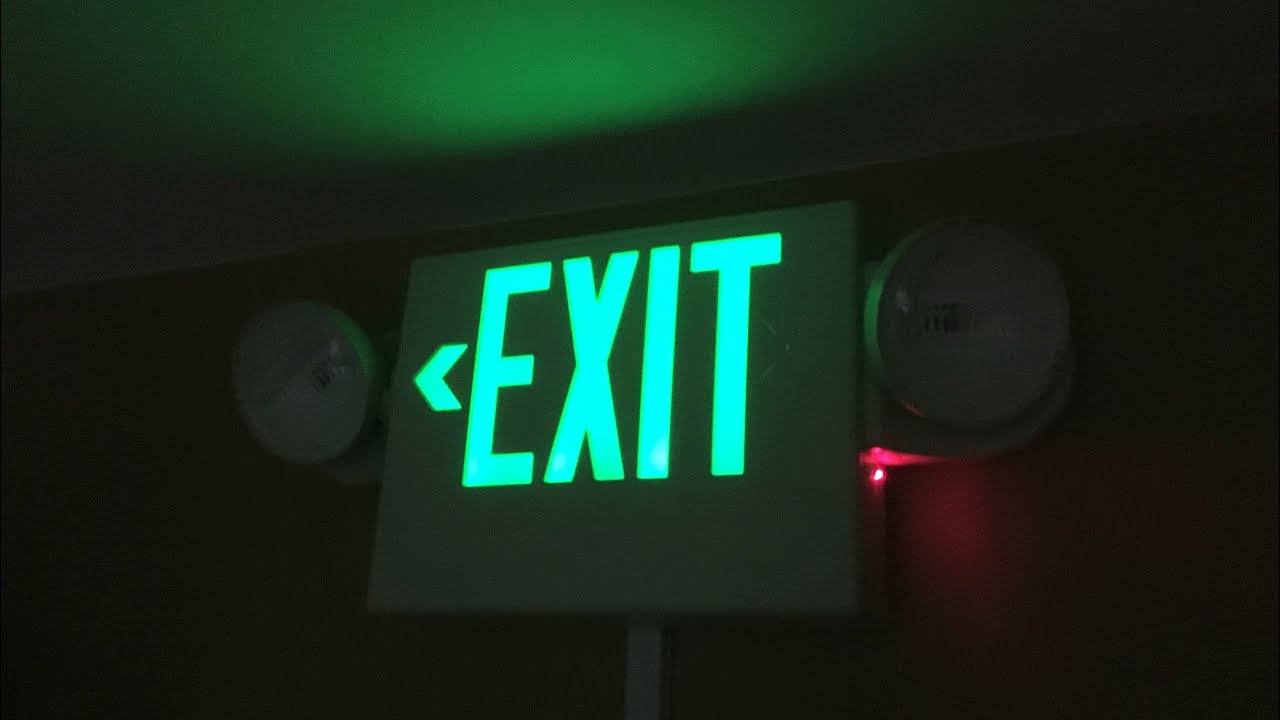 Exit Sign Setup 12 | Sure-Lites Again - YouTube