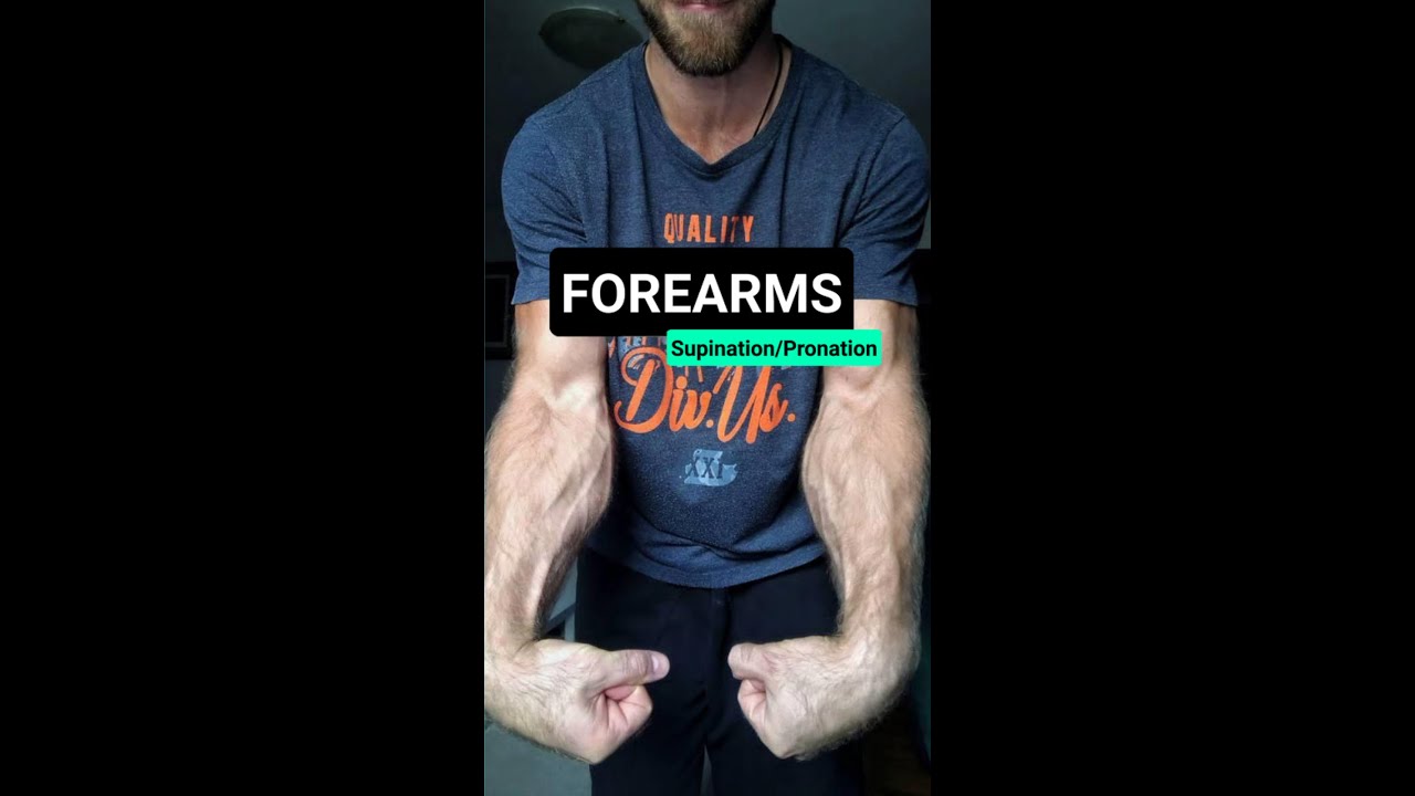 How To Strengthen Your Forearm Supination And Pronation - YouTube