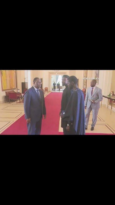 Macky Sall Reçoit Le Président Bassirou Diomaye Faye Et Ousmane Sonko