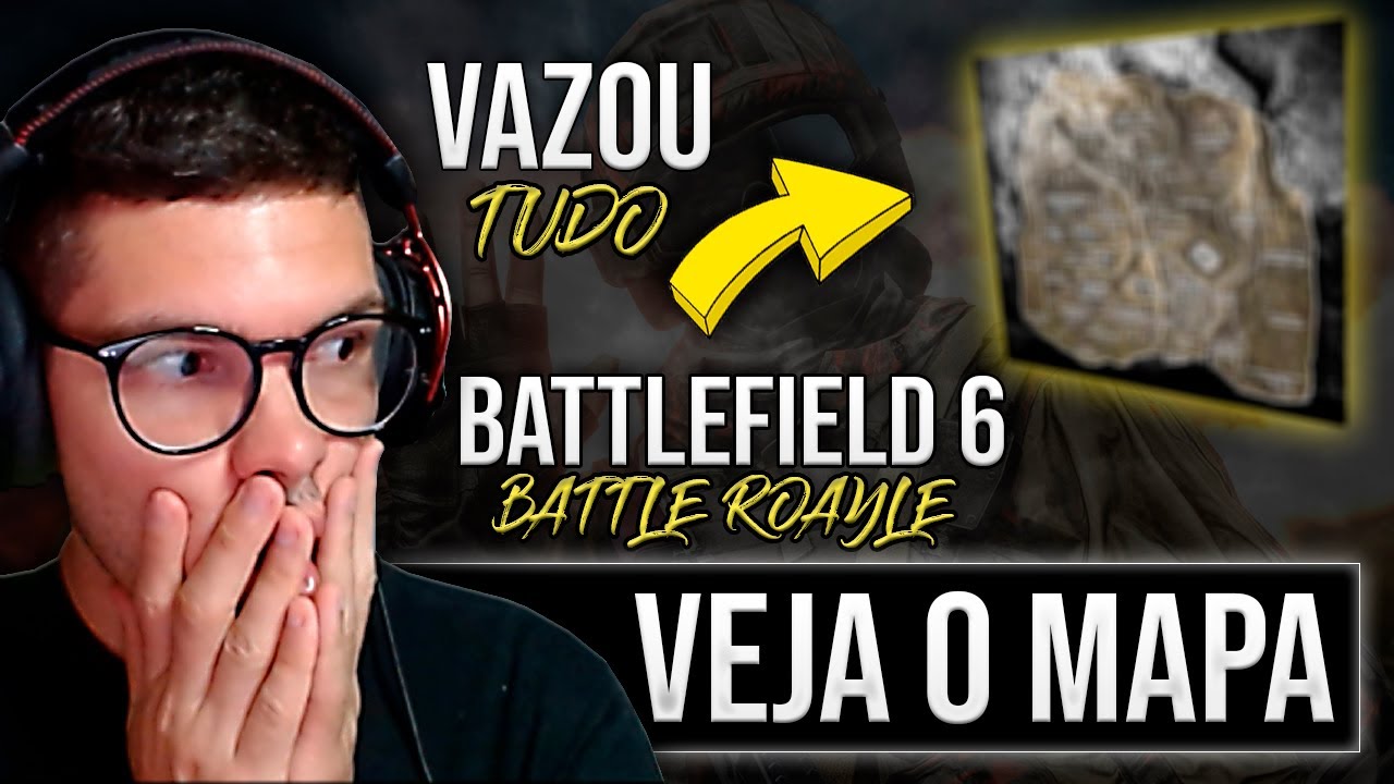 VAZOU O MAPA DO BATTLE ROYALE DO BF6, VEJA ELE E TODAS AS INFORMAÇÕES ...