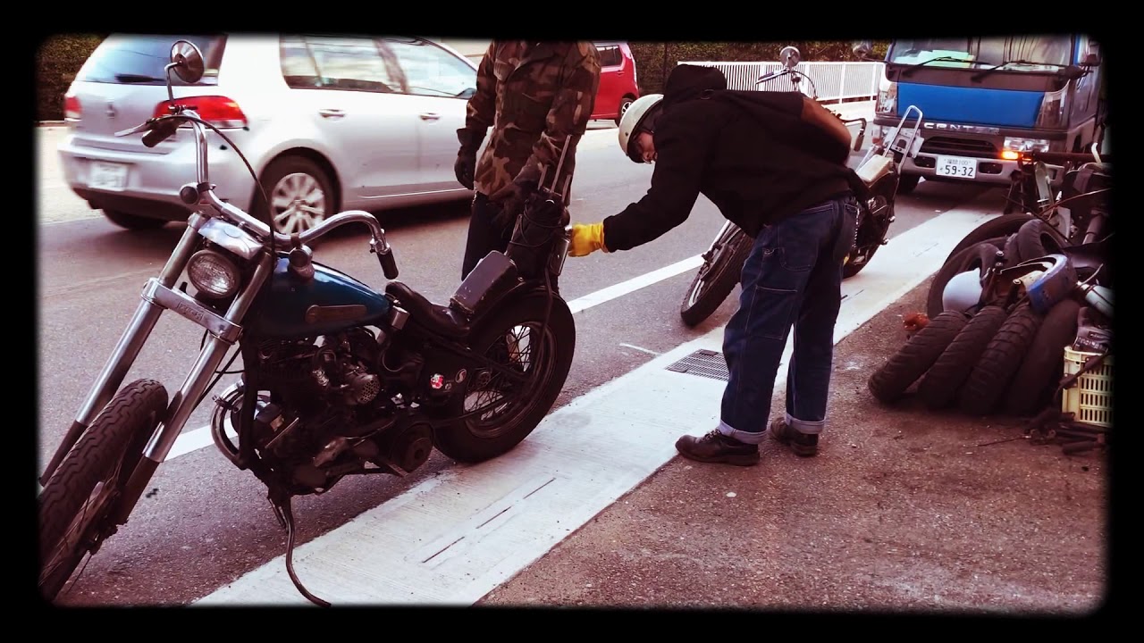 dandy moto guzzi & HD side valve bros - YouTube