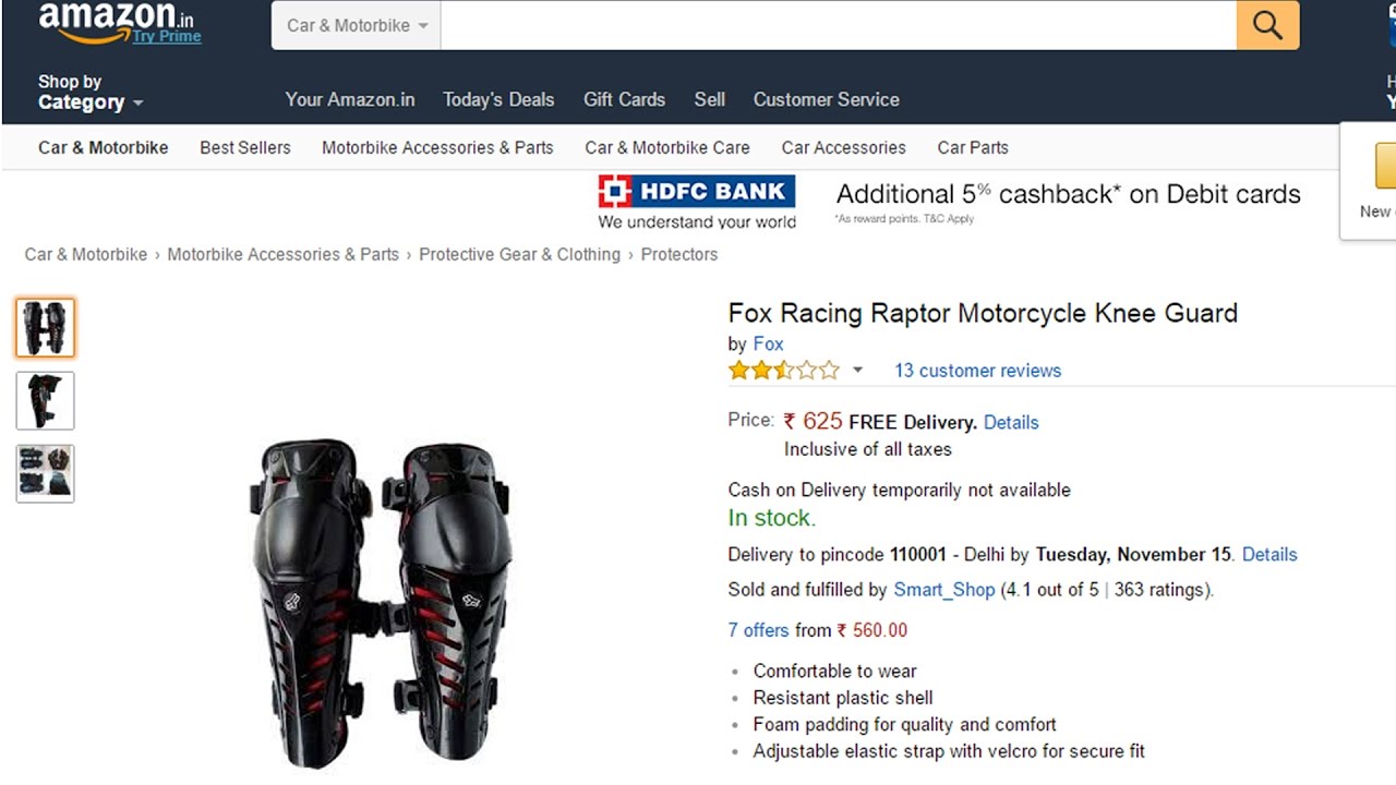 FOX RAPTOR KNEE GUARDS UNBOXING & REVIEW - YouTube