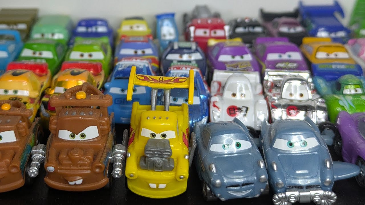 Complete Disney Pixar Cars Micro Drifters Collection - YouTube