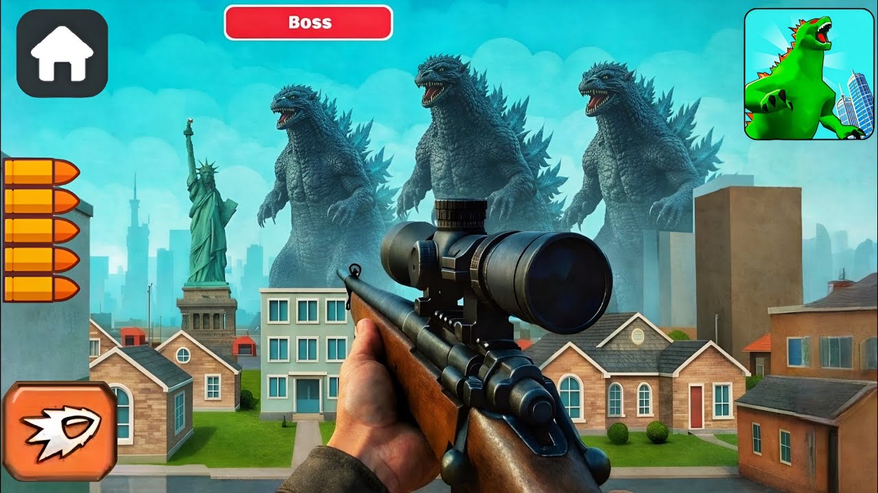 Giant Wanted - Sniper Monster Hunter - Android GamePlay #3 - YouTube