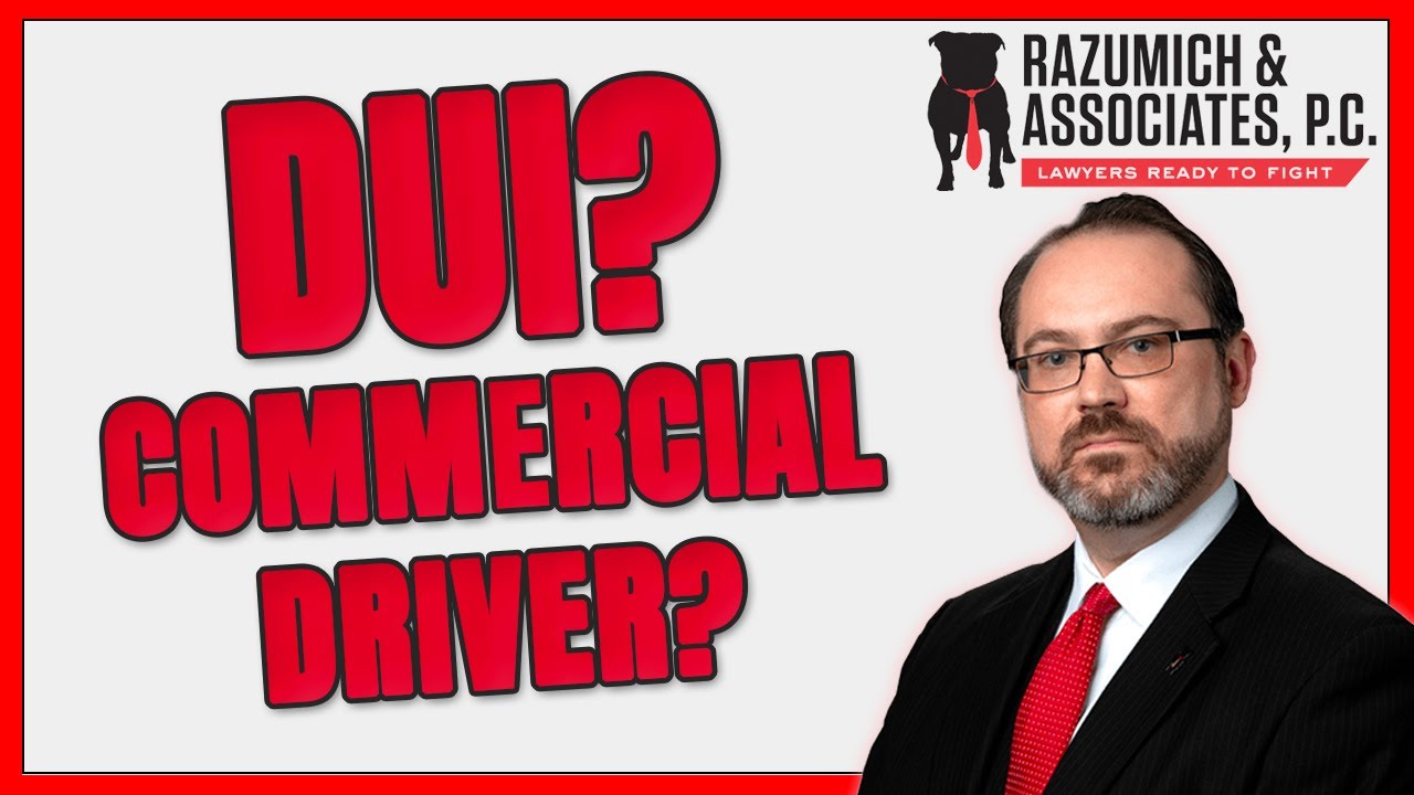 Commercial Driver with a DUI? Watch This Now! - YouTube