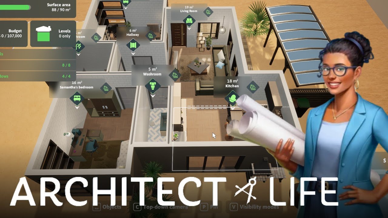 Let's play Architect Life | Part 1 |The Mill Project - YouTube