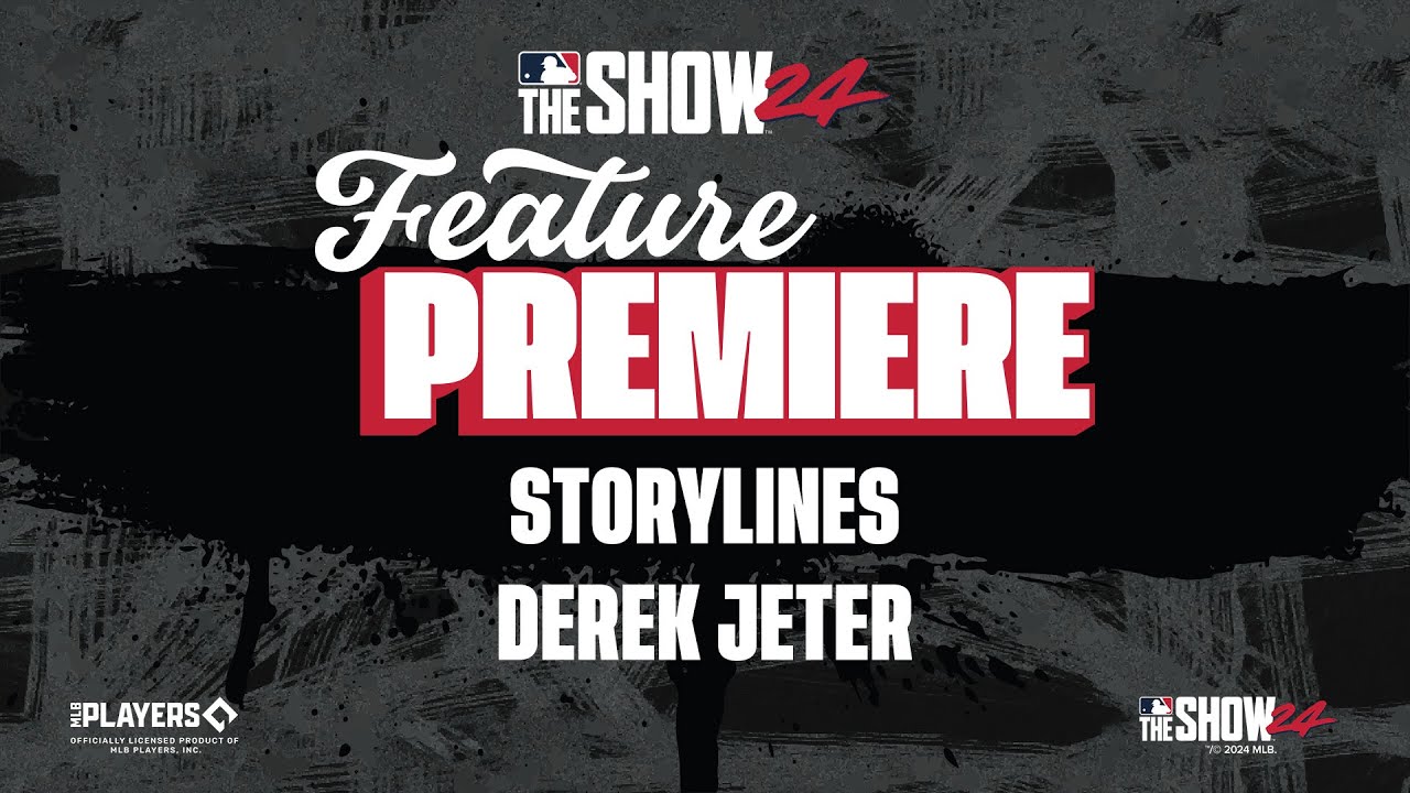 MLB The Show 24 | Feature Premiere | Storylines: Derek Jeter - YouTube