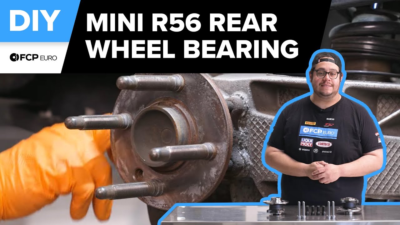 MINI R56 Cooper S Rear Wheel Bearing Replacement DIY (2007-2014 MINI ...
