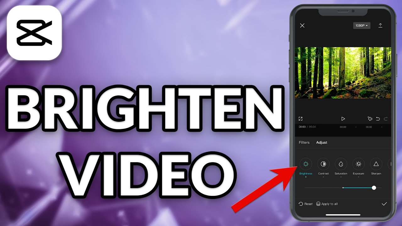 How To Brighten Video In CapCut - YouTube