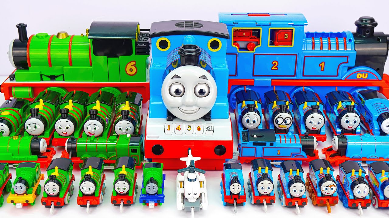 Unboxing Thomas & Friends Rolling Adventure & Thomas Tank Engine Toys ...