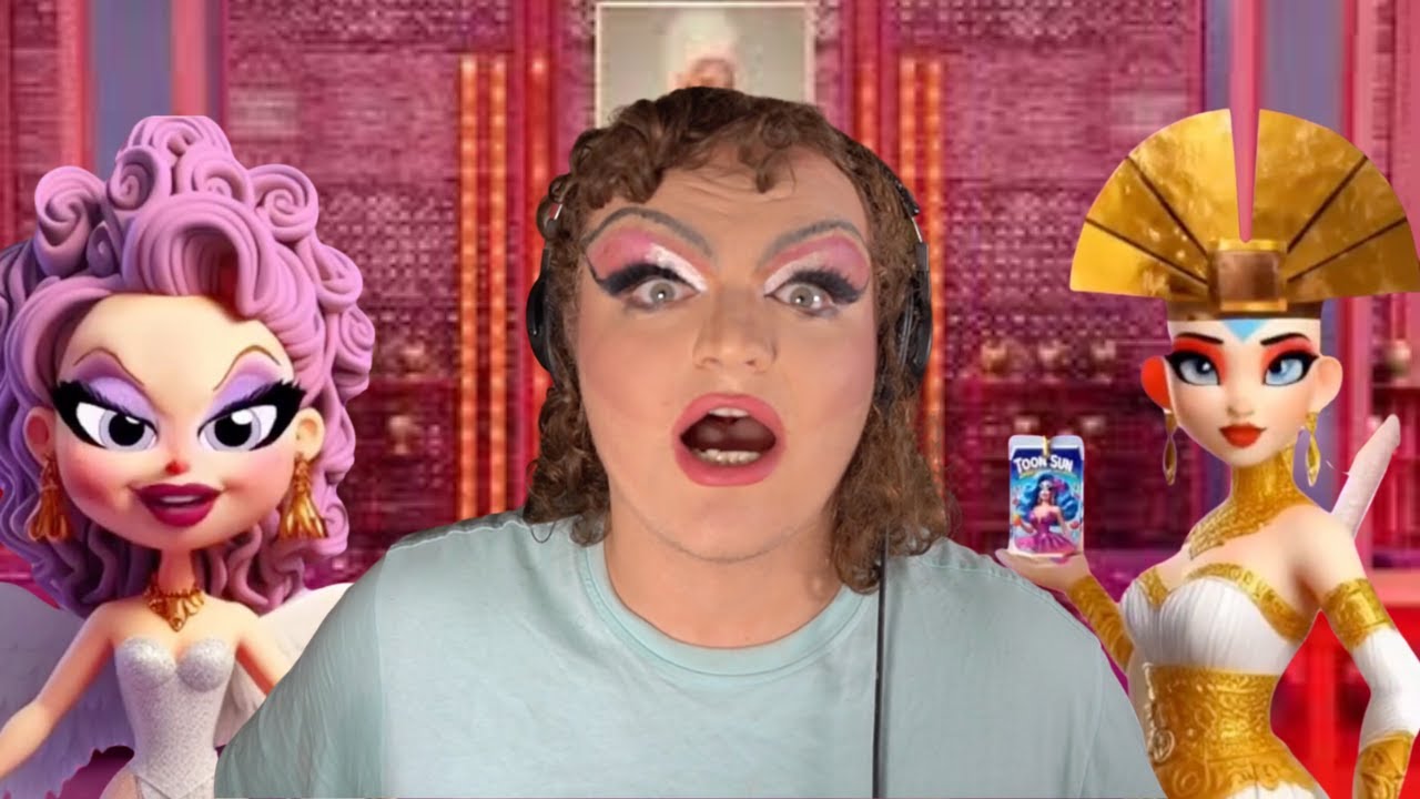 Watching Cartoon Characters Compete on Drag Race (Ep. 2) - YouTube