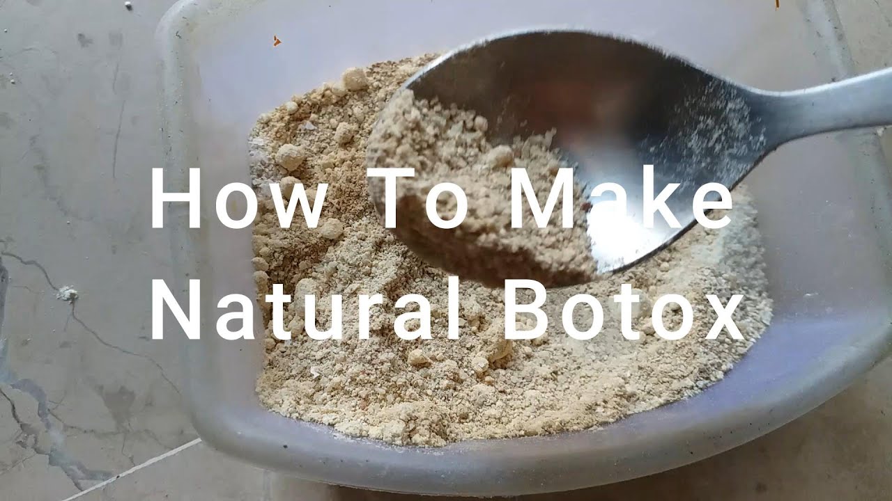 how to make natural botox at home | tips - YouTube