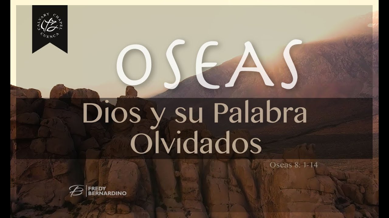 DIOS Y SU PALABRA OLVIDADOS (009 OSEAS 8:1-14) - YouTube