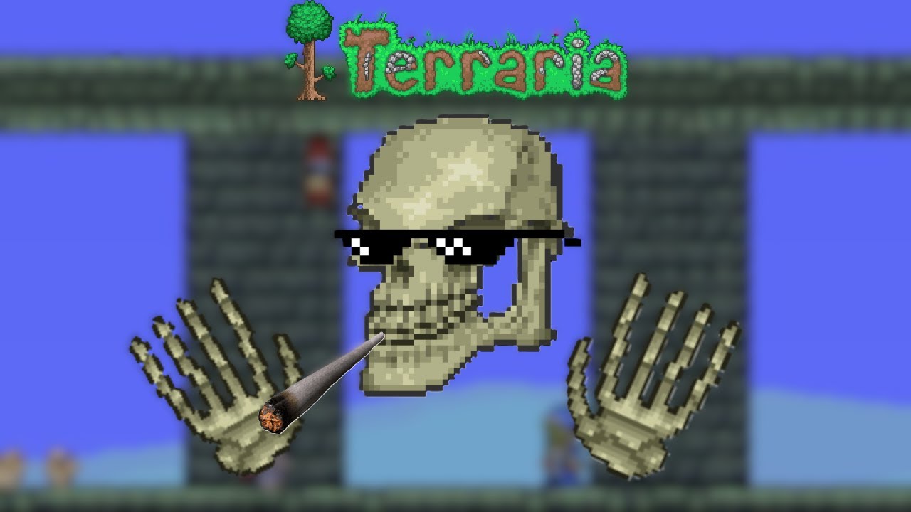 |¡Asi fue como derrote a Skeletron en Terraria modo MAESTRO!🗿|-(Mejores ...