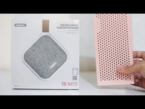 Remax RB-M15 & RB-M20 // Speaker murah yang cantik