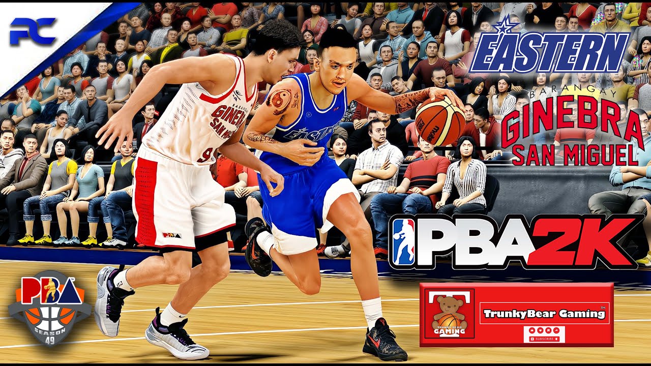 EASTERN vs BRGY. GINEBRA | NBA 2K24 PC GAMEPLAY | PBA 2K MOD - YouTube