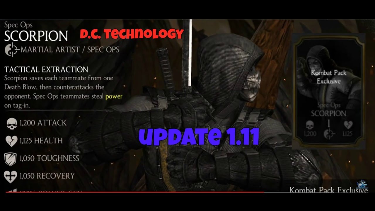 MKX MOBILE: CAN YOU GET SPEC OPS SCORPION FROM KOMBAT PACK ?! BIG ...