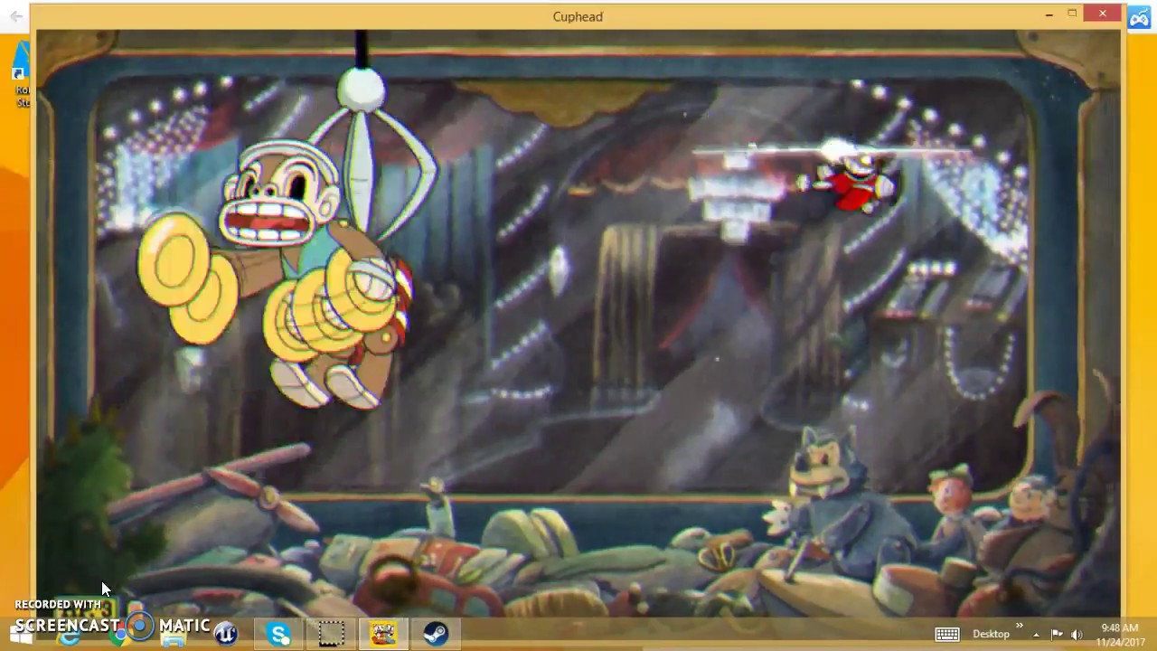 Weird Monkey Glitch Cuphead - YouTube