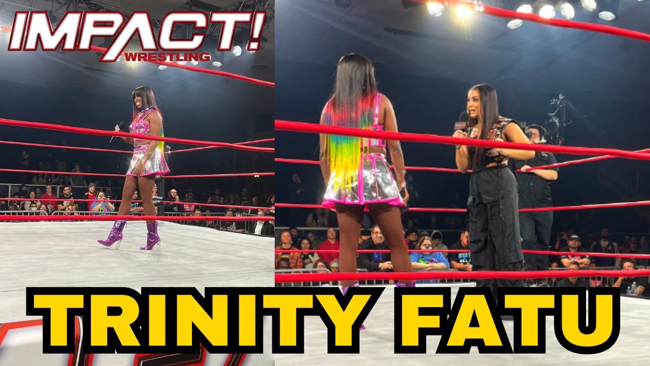 Trinity Fatu (Naomi) Debuts In IMPACT Wrestling! || Reaction - YouTube