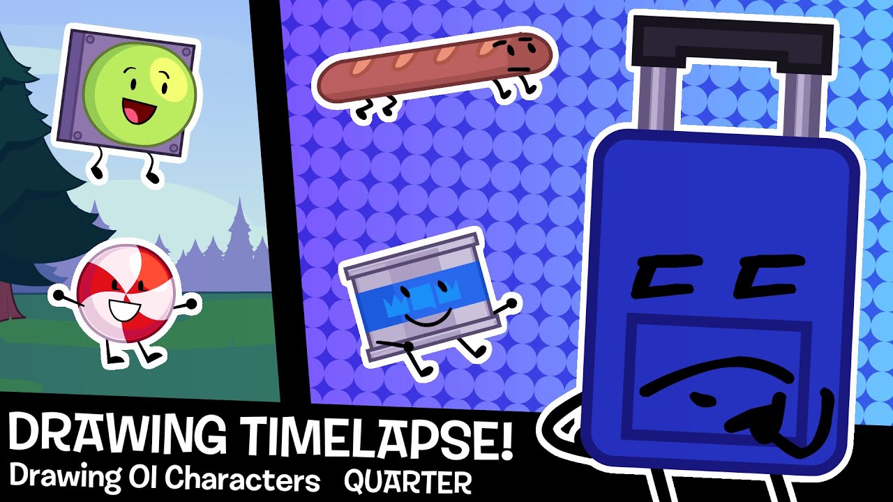 Drawing Object Show Characters - Object Invasion - YouTube