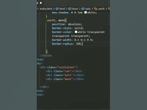 Solar System | HTML CSS - YouTube