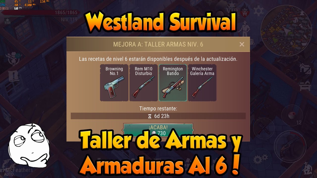 Westland Survival Taller de Armas y Armaduras al 6! - YouTube