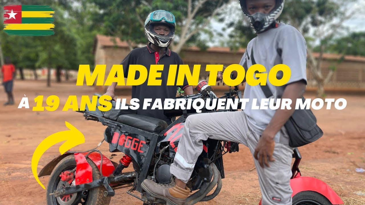 La moto made in Togo: À 19 ans, ils montent leur industrie Automobile ...