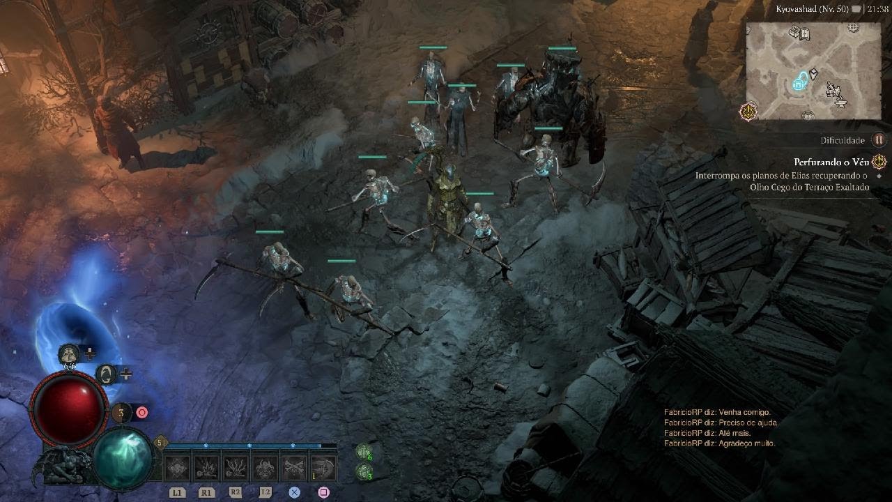 Diablo IV O deserto da morte, um guia caduco das ideias, enfrentando ...