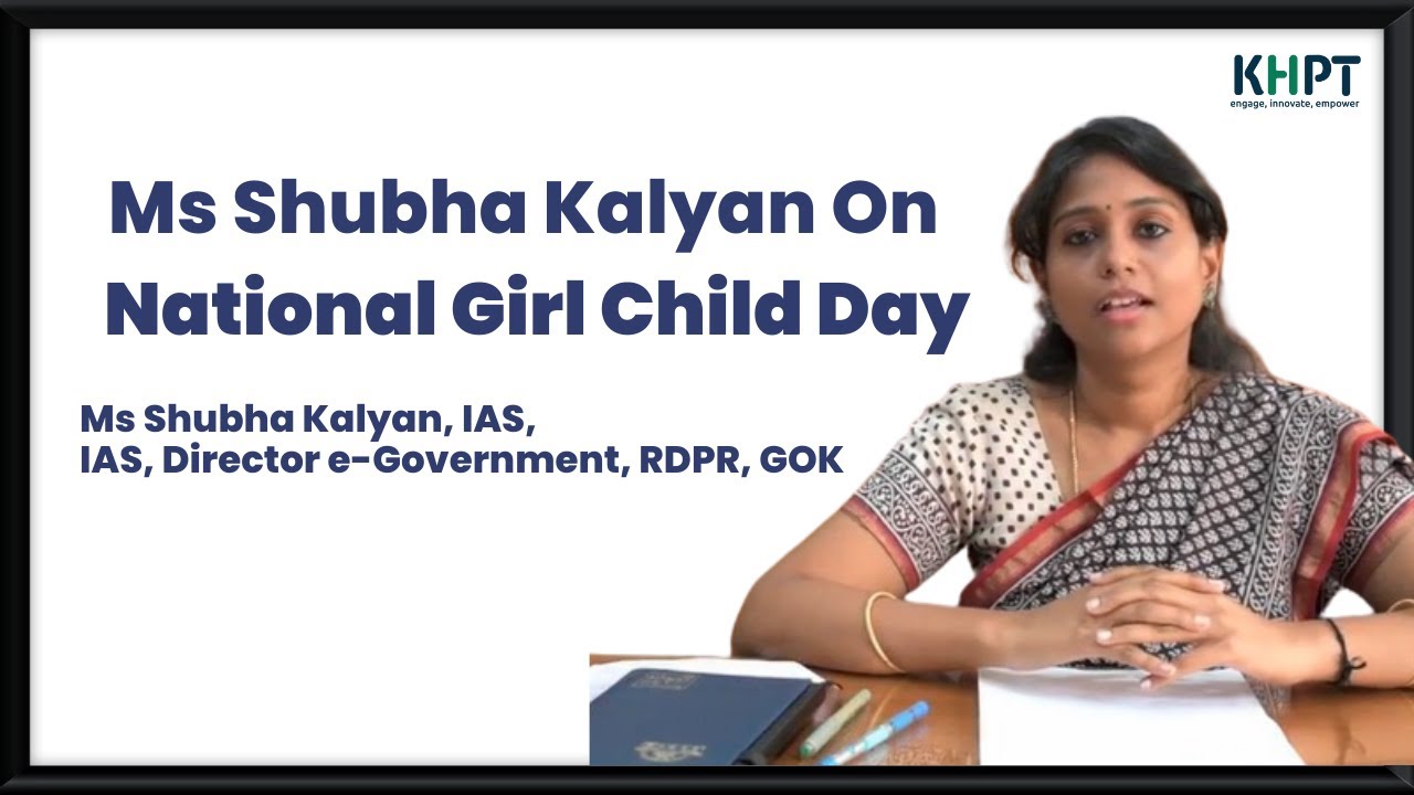 National Girl Child Day: Ms. Shubha Kalyan, Speaks Out About The ...