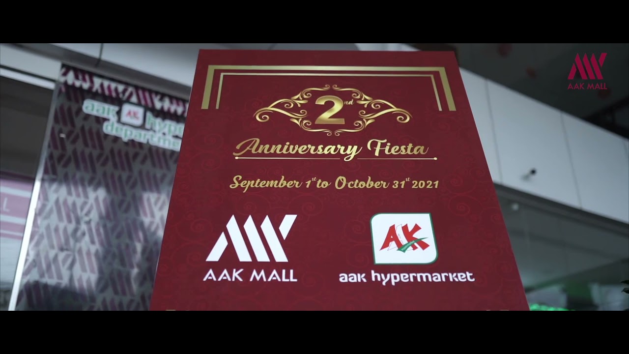 AAK Mall 2nd Anniversary fiesta 🪅 | Inaugurated By Adv. N.Shamsudheen ...