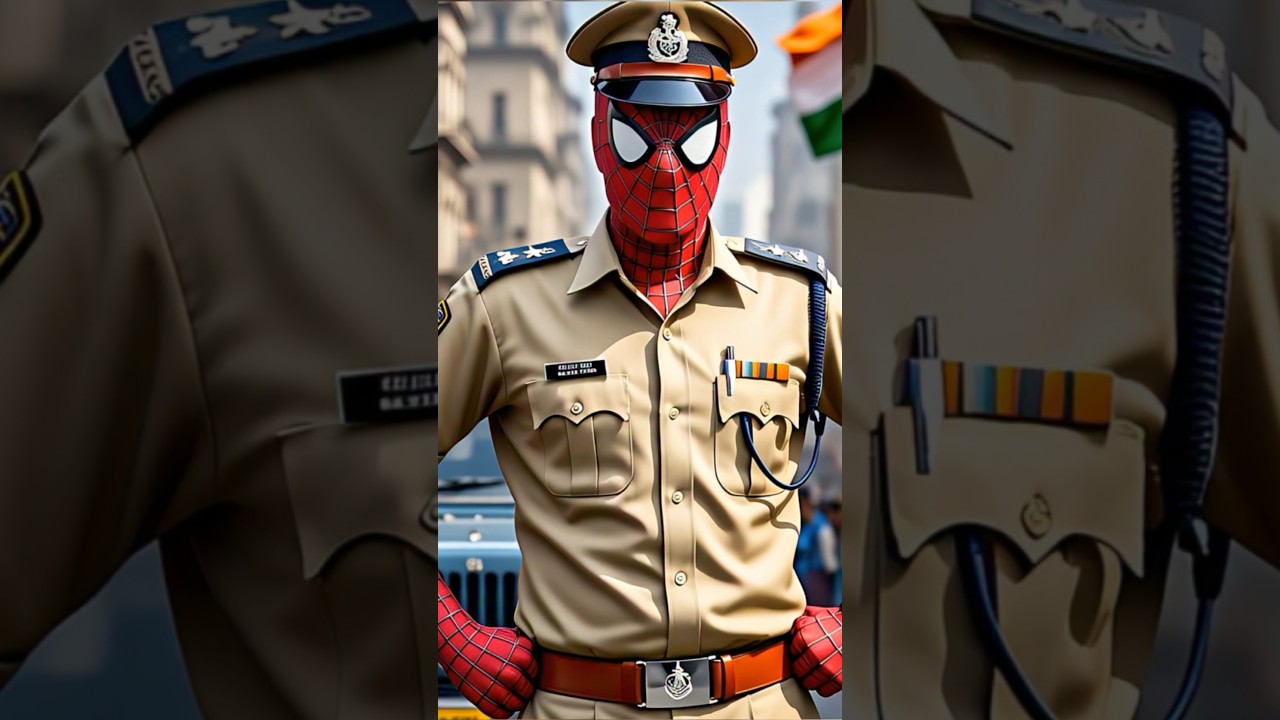 Spider-man banna police officer #spidarman #shorts - YouTube
