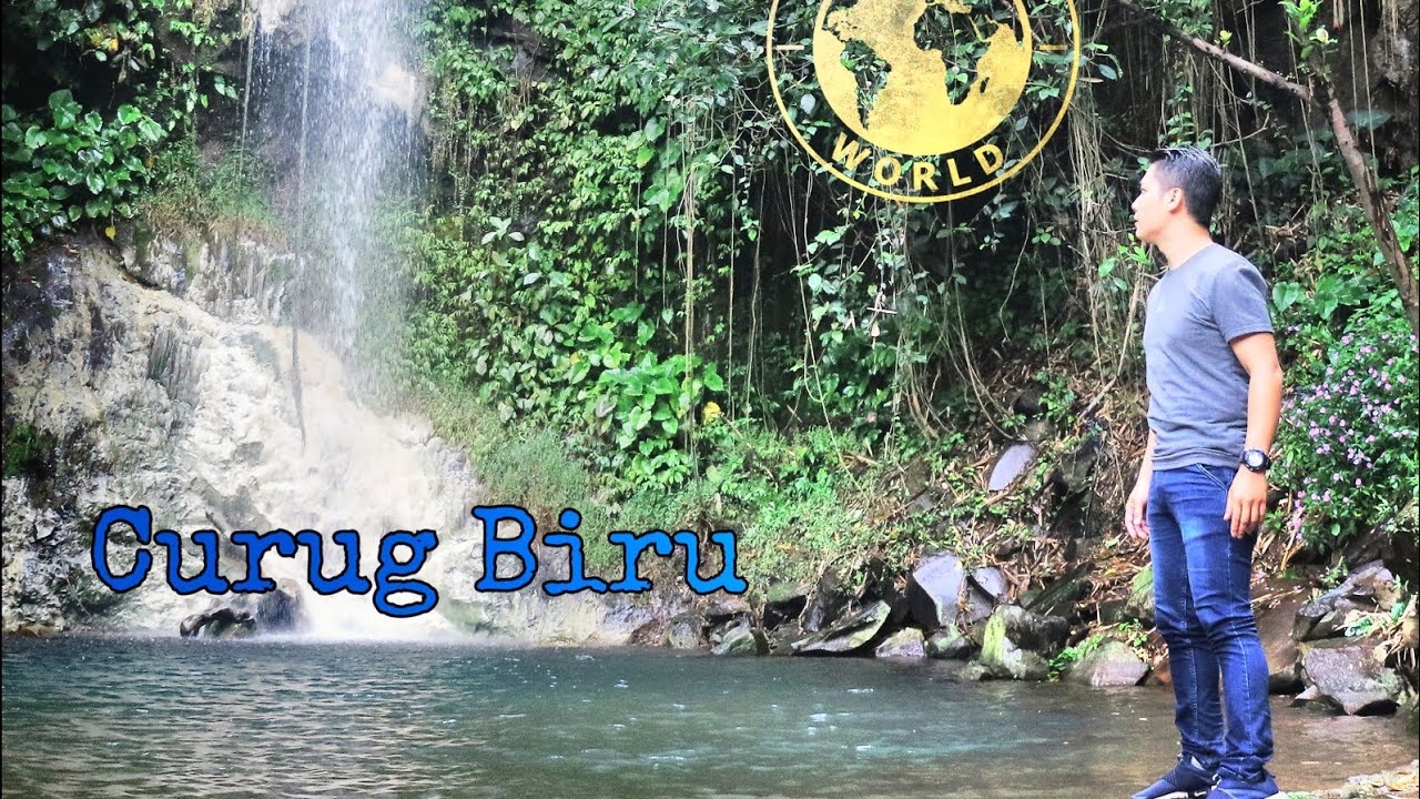Curug Biru cikoleangkak - YouTube