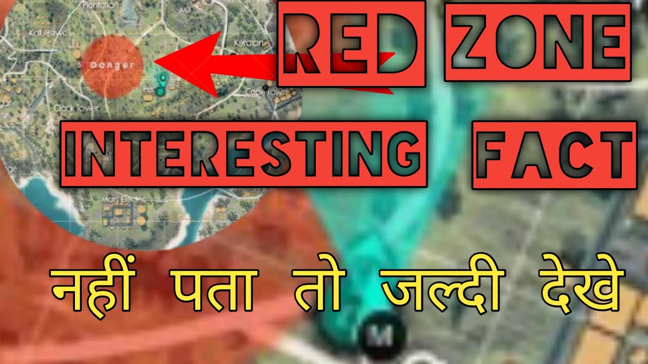 Free fire Red zone intresting fact - YouTube