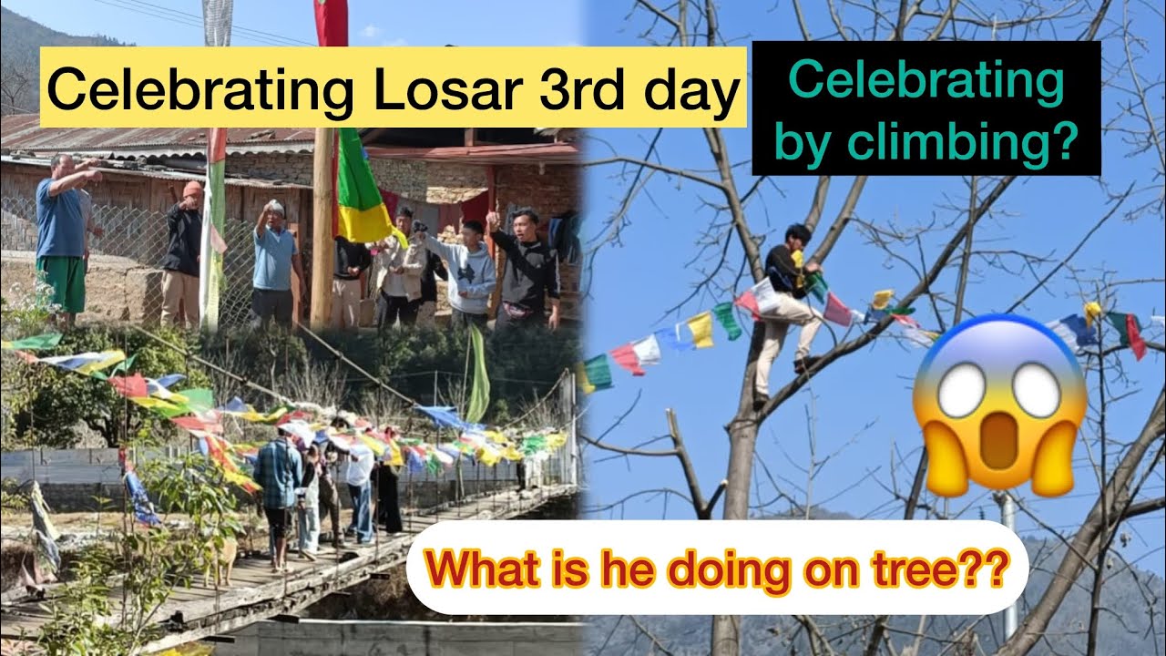 LOSAR 3rd Day|| A simple way of celebrating 🥳 #dailyvlog #traditional # ...