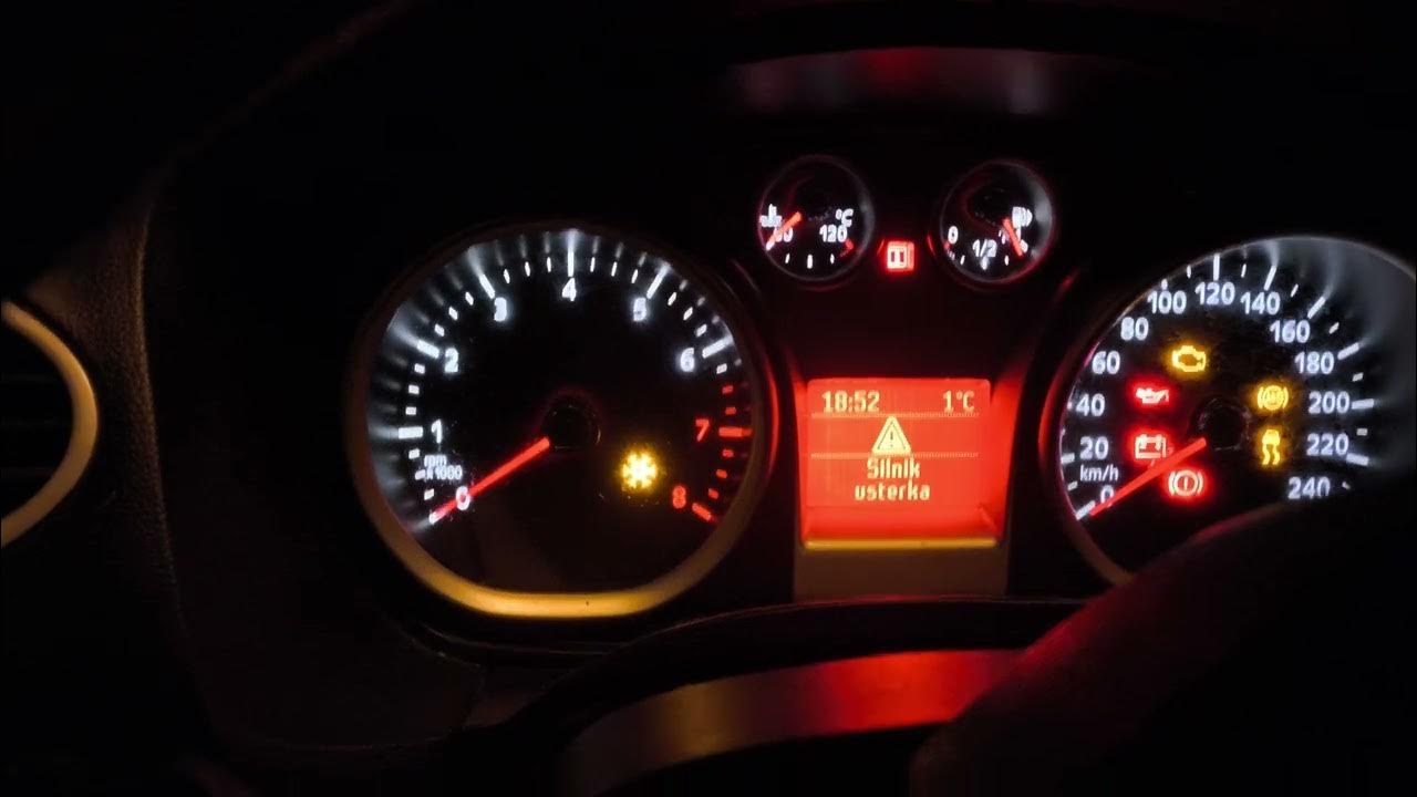 Ford Focus MK2 lift awaria licznika - zimne luty - YouTube