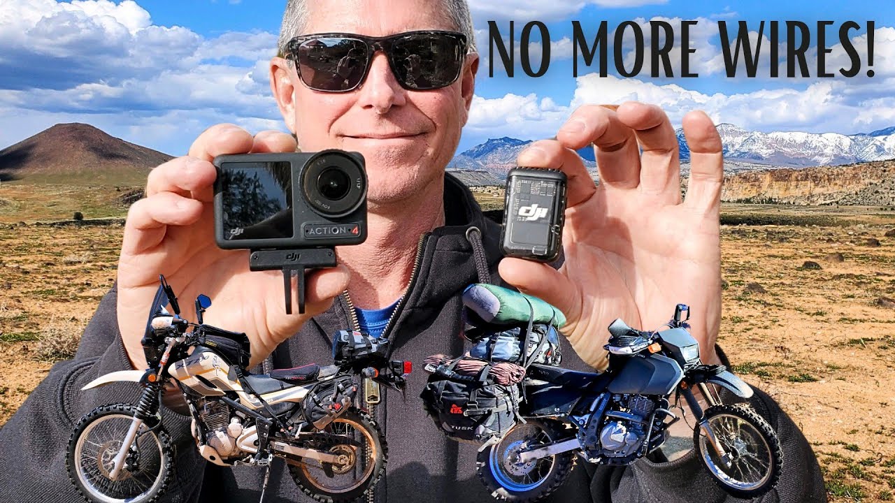 Wireless Moto Vlogging!! - Dji Mic 2 & Osmo Action 4 Camera - Review ...