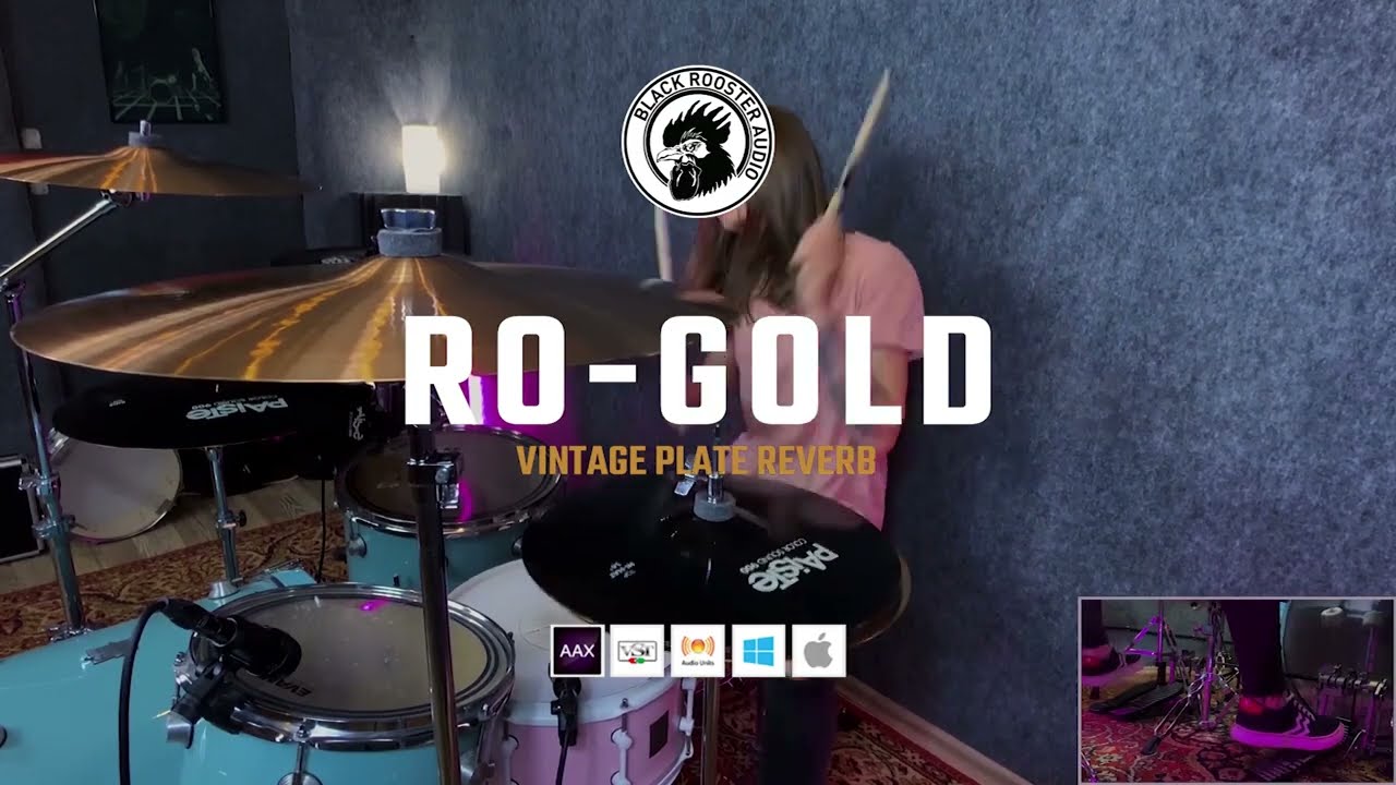 Black Rooster Audio | RO-GOLD | Drum Sample - YouTube