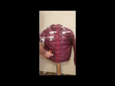Purple jacket rip