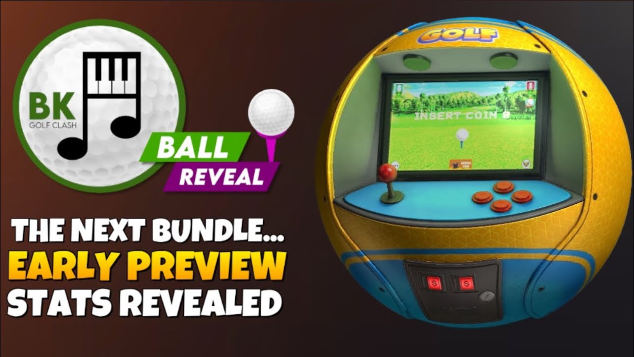 ARCADE BALL REVEALED: Stats + My Thoughts | Golf Clash News - YouTube