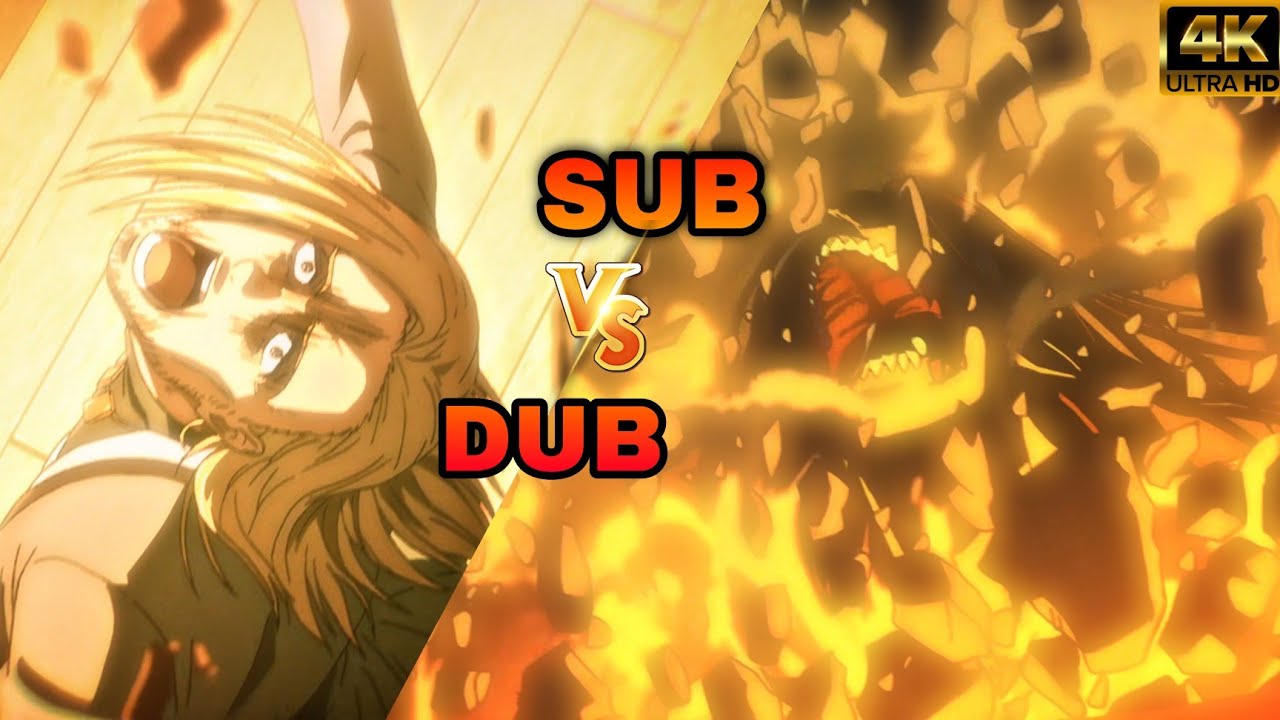 Declaration of War SUB vs DUB | Man both of them were really great ...