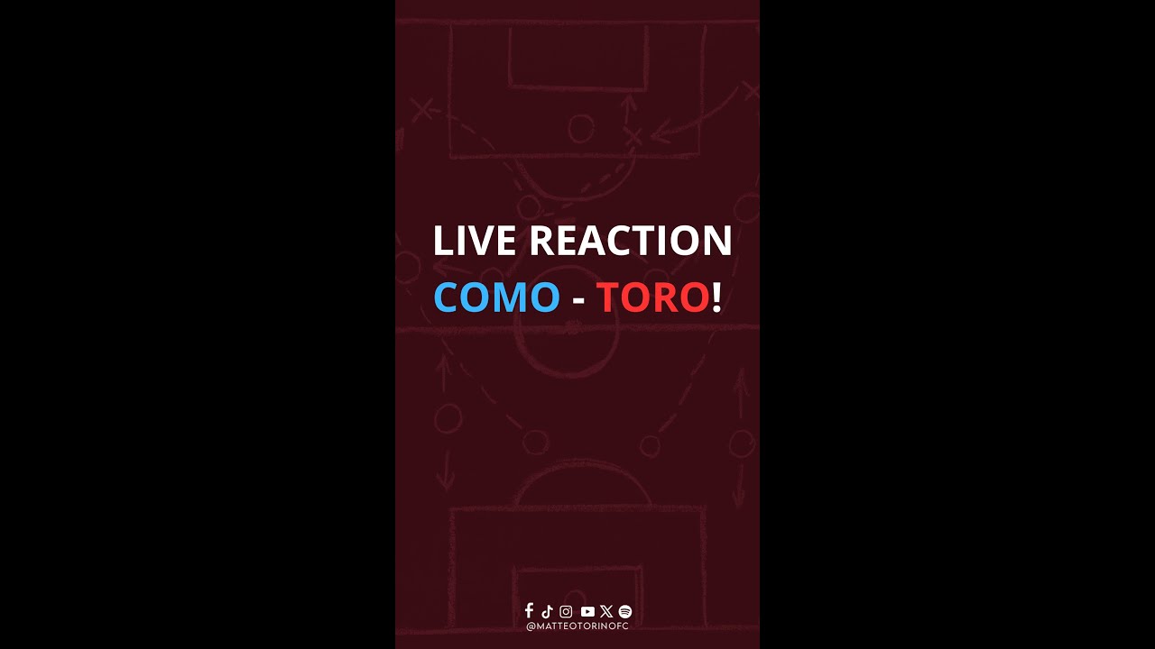 LIVE REACTION COMO - TORO! - YouTube