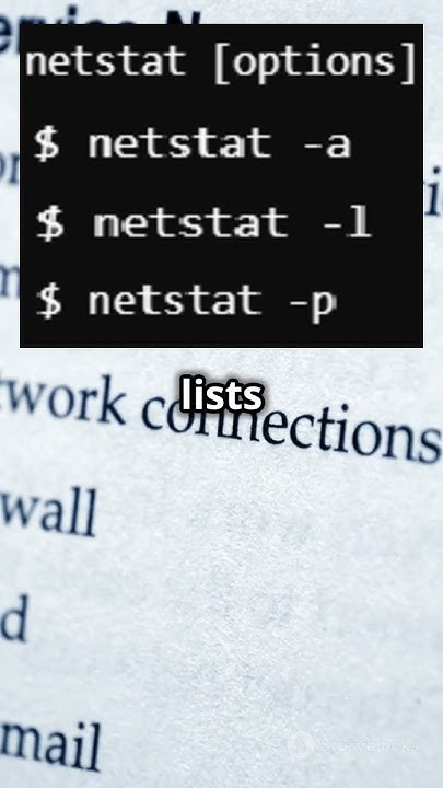 Master The Netstat Command 🌐 Linux Networking Basics Youtube