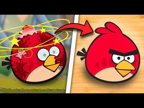 Angry Birds Red Logo Restoration 🐦