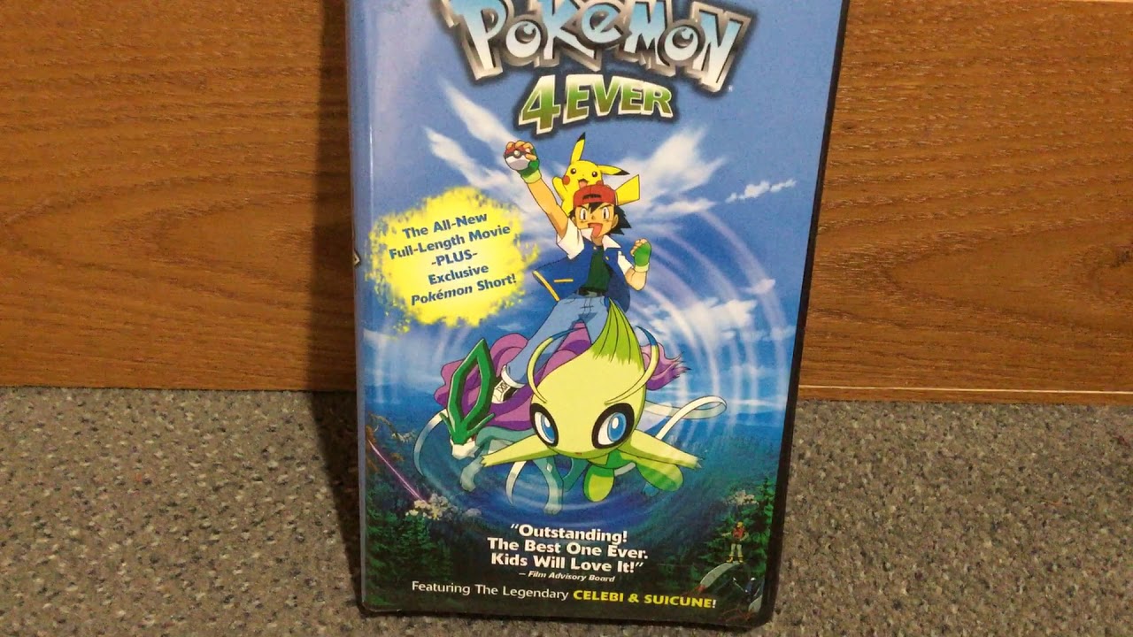 Pokémon 4 ever VHS from April 29,2003 in April19,2019 - YouTube