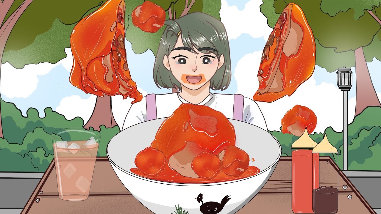 animation mukbang|Baso Merecon 🥵🥵🥵animation asmr | animasi indonesia🇲🇨 ...