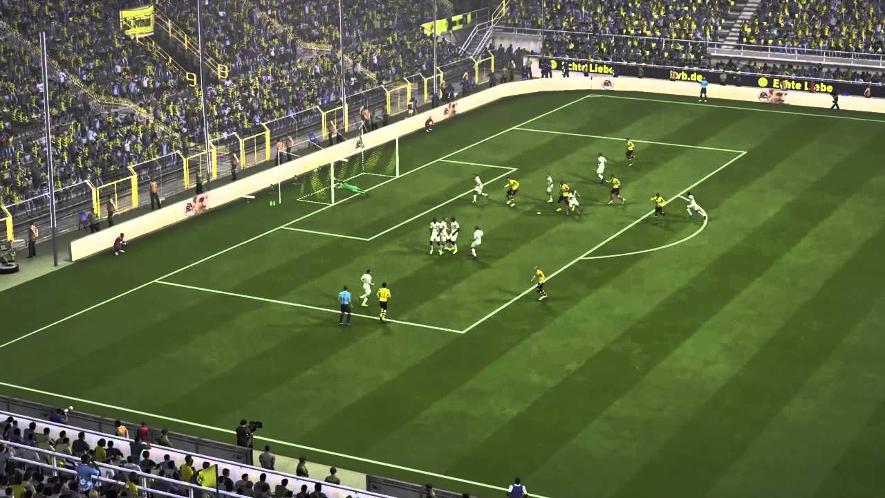 FIFA 15 M.Reus direkter Freistoss - YouTube