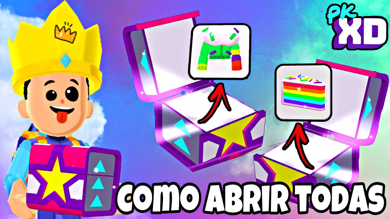 PK XD COMO ABRIR TODAS AS CAIXAS SECRETAS DE PRÊMIOS EXCLUSIVOS DA ...